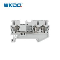 China 3 Conductor Low Voltage Screwless Terminal Block for sale