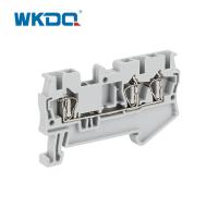 China 3 Conductor Low Voltage Screwless Terminal Block for sale