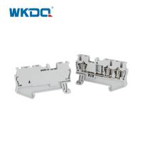 China 3 Conductor Low Voltage Screwless Terminal Block for sale
