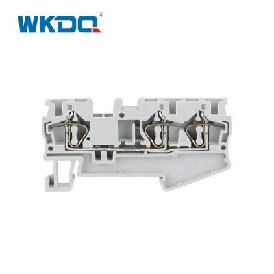 China Spring Cage Nylon PA66 Spring Cage Din Rail Terminal for sale