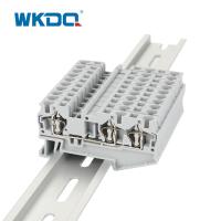 China Spring Cage Nylon PA66 Spring Cage Din Rail Terminal for sale