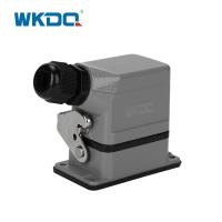 China WHE06C Heavy Duty Cable Connectors Silver Plated for sale