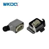 China WHE06C Heavy Duty Cable Connectors Silver Plated for sale