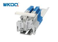 China JKLM-A Din Rail Terminal Block Connector Strip Marker Carrier Customized Color for sale