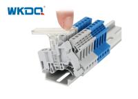 China JKLM-A Din Rail Terminal Block Connector Strip Marker Carrier Customized Color for sale