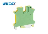 China JUSLKG 5N Electrical Terminal Block Feed Through Ground Phoenix PE RoHS Anti-Framing Nylon for sale