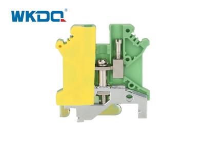 China JUSLKG 5N Electrical Terminal Block Feed Through Ground Phoenix PE RoHS Anti-Framing Nylon for sale