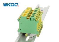 China JUSLKG 6N General Electrical Terminal Connectors Universal Protective NS 35 Locking Type for sale