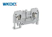 China 279-901 Spring Cage Connection Terminal Block , Spring Wire Terminal DIN Rail NS 35 for sale