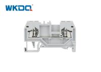 China 279-901 Spring Cage Connection Terminal Block , Spring Wire Terminal DIN Rail NS 35 for sale