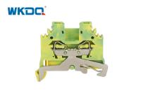 China 280-107 Multiple Functions Spring Cage Connection Terminal Block , Spring Loaded Wire Terminal Feed Through for sale
