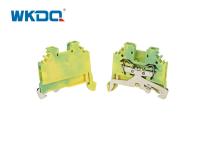 China 280-107 Multiple Functions Spring Cage Connection Terminal Block , Spring Loaded Wire Terminal Feed Through for sale