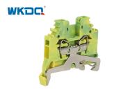 China 280-107 Multiple Functions Spring Cage Connection Terminal Block , Spring Loaded Wire Terminal Feed Through for sale