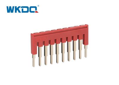China FBS 10-4 Spring Clamp Terminal Block , Compression Terminal Block Plug In Bridge for sale