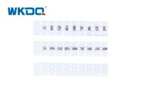 China ZB Marking Number Tag Zack Marker Strip Label For Phoenix Terminal Blocks for sale