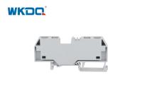 China 283-901 Feed Through Spring Clamp RoHs Terminal Block Universal 32 35mm Rail Mounted for sale