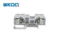 China 283-901 Feed Through Spring Clamp RoHs Terminal Block Universal 32 35mm Rail Mounted for sale