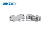 China 283-901 Feed Through Spring Clamp RoHs Terminal Block Universal 32 35mm Rail Mounted for sale