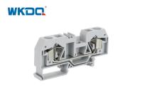 China 283-901 Feed Through Spring Clamp RoHs Terminal Block Universal 32 35mm Rail Mounted for sale