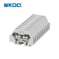 China 260-301 Spring Clamp Terminal Block Pluggable Copper Alloy Contact CE Certificate for sale