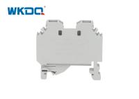 China 282-101 Din Rail Spring Clamp Terminal Block Feed Through 6mm Side Entry Nylon PA66 Grey and Other Color for sale