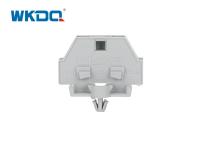 China 260-301B Spring Type Terminal Block Connector Snap In Mounting Screwless 2 Conductor Time Saving High Quality Grey Color for sale