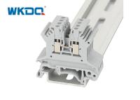 China JUK 1.5N Power Terminal Block , Power Distribution Terminal Block DIN Mount Type for sale