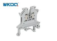 China JUK 1.5N Power Terminal Block , Power Distribution Terminal Block DIN Mount Type for sale