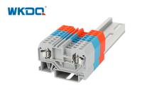 China 280-901 Inserted Spring Clamp Terminal Block 53 Length Anti Loosening for sale