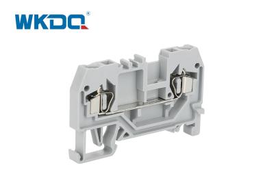 China 280-901 Inserted Spring Clamp Terminal Block 53 Length Anti Loosening for sale