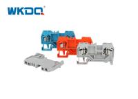 China 280-901 Inserted Spring Clamp Terminal Block 53 Length Anti Loosening for sale