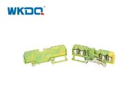 China 281-657 Spring Clamp Terminal Block Snap On Installation Large Labeling Area for sale