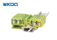 China 281-657 Spring Clamp Terminal Block Snap On Installation Large Labeling Area for sale
