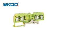 China 281-657 Spring Clamp Terminal Block Snap On Installation Large Labeling Area for sale