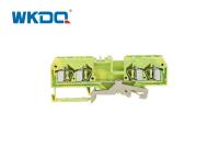 China 281-657 Spring Clamp Terminal Block Snap On Installation Large Labeling Area for sale