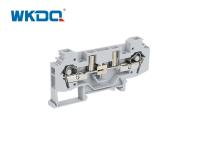 China 282-131 Test Electrical Spring Clamp Terminal Block Connectors 2 Conductor For Distribution Boxes Nylon PA66 Grey Color for sale