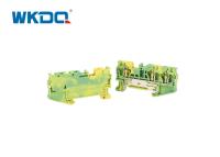China JST 4 QUATTRO PE ST Spring Terminal Block Connector Multi Conductor Grounding Earth for sale