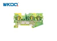 China JST 4 QUATTRO PE ST Spring Terminal Block Connector Multi Conductor Grounding Earth for sale