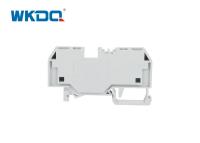 China 284-901 Feed Through  Spring Clamp Terminal Block Connector,Spring Cage Connection For 35mm Din Mounted Grey Nylon PA66 for sale