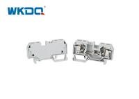 China 284-901 Feed Through  Spring Clamp Terminal Block Connector,Spring Cage Connection For 35mm Din Mounted Grey Nylon PA66 for sale