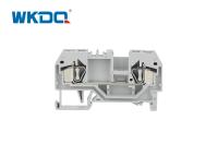 China 281-901 Spring Cage Terminal Block Easy Installation Grey Color Easy Circuit Identification for sale