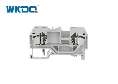 China 281-901 Spring Cage Terminal Block Easy Installation Grey Color Easy Circuit Identification for sale