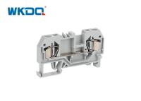 China 281-901 Spring Cage Terminal Block Easy Installation Grey Color Easy Circuit Identification for sale