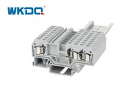 China 281-681 Spring Clamp Terminal Block , Spring Loaded Wire Terminal Easy Operation Nylon PA66 for sale