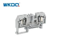 China 282-901 Spring Clamp Terminal Block Center Marking Vibration 800V Rated Voltage for sale