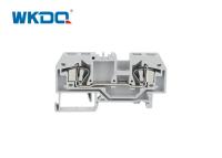 China 282-901 Spring Clamp Terminal Block Center Marking Vibration 800V Rated Voltage for sale