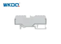 China 280-833 Electric Screwless Terminal Block Spring Clamp Connectors Tin Plated Copper Material 4mm Cross Size Nylon PA66 for sale