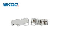 China 284-681 Cable Spring Connector 3 Conductor Through Spring Clamp Terminal Block For Rail Mounted for sale