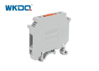 China JUK 5-MTK P/P Rail Screw Clamp Terminal Block Knife Disconnect Low Voltage 800V/16A With Thin Structure for sale
