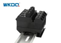 China JUK 10-DREHSI Screw Terminal Block 10mm Din Rail 20-6 AWG Conductor Size Long Durable Time And High Quality for sale